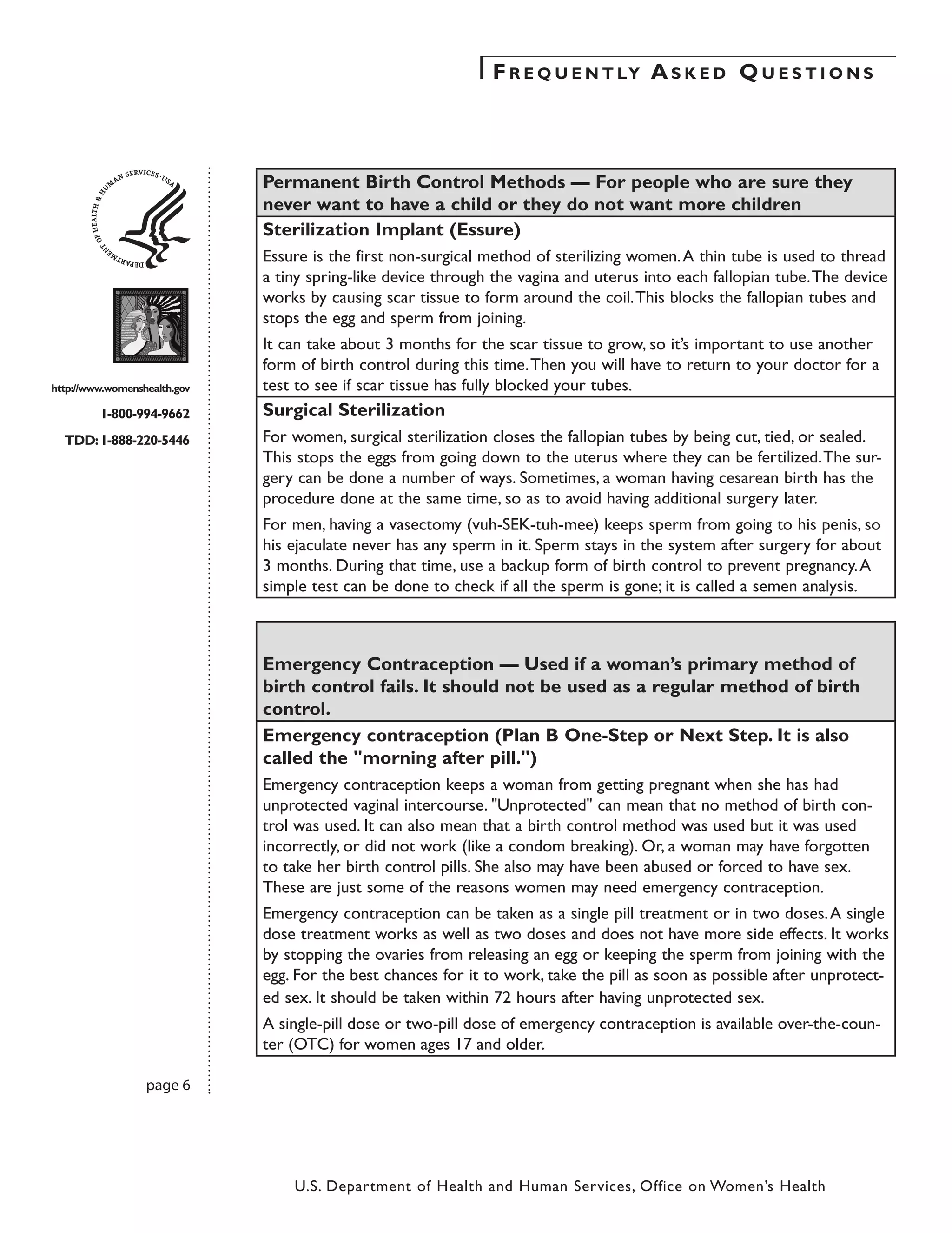 Birth control-methods (1) | PDF