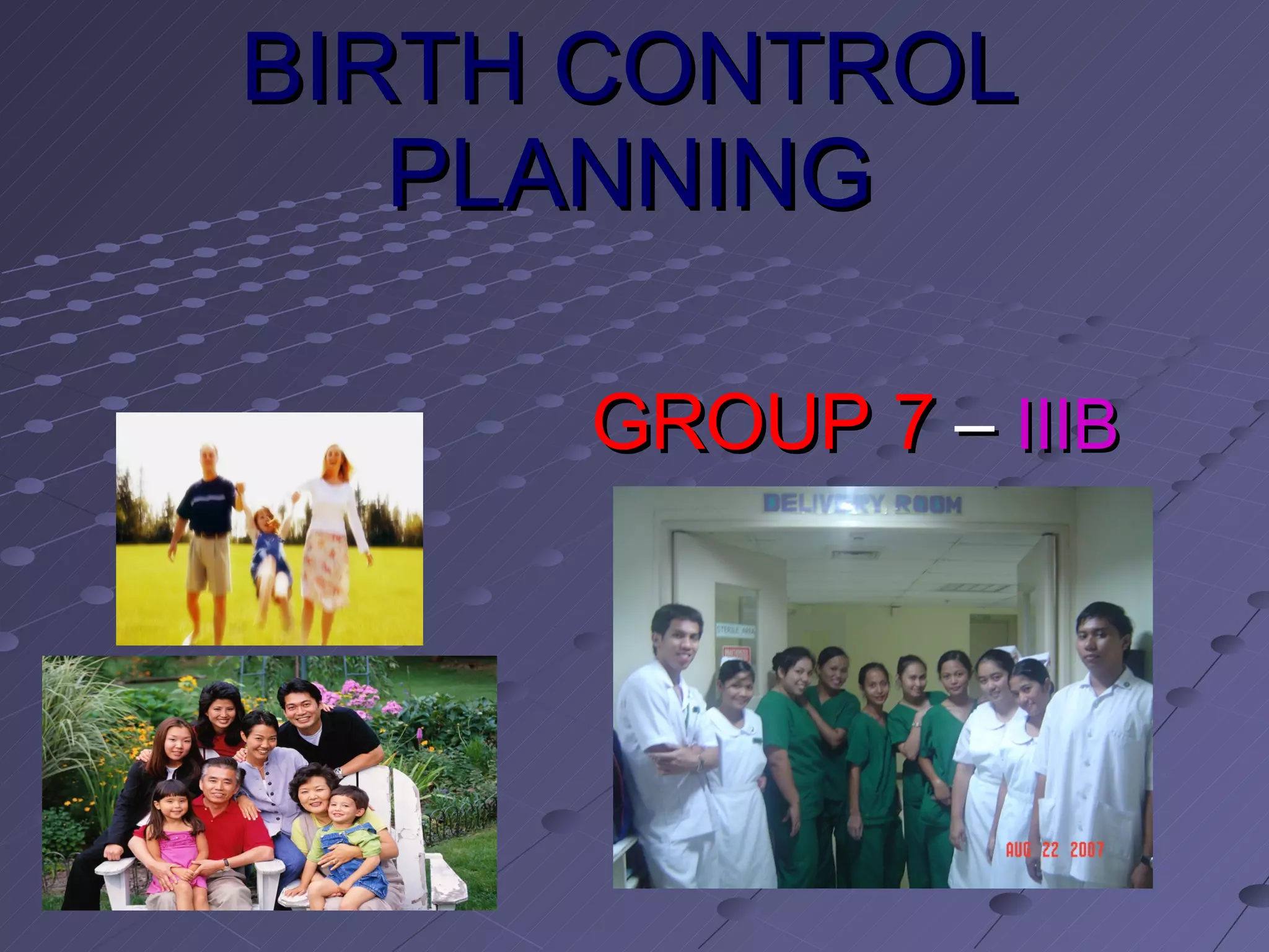 Birth Control Planning | PPT