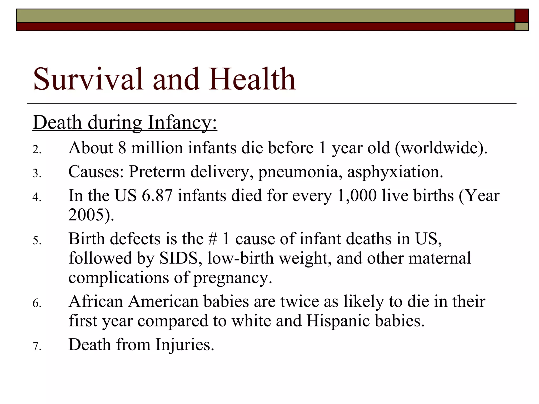 Birth and physical development during the first 3 years | PPT