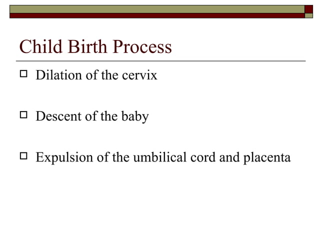 Birth and physical development during the first 3 years | PPT ...