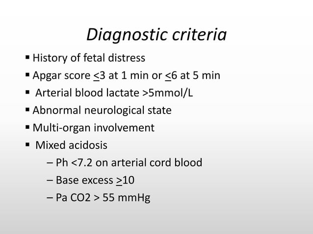 Birth asphyxia | PPTX