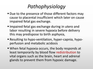 Birth asphyxia | PPTX
