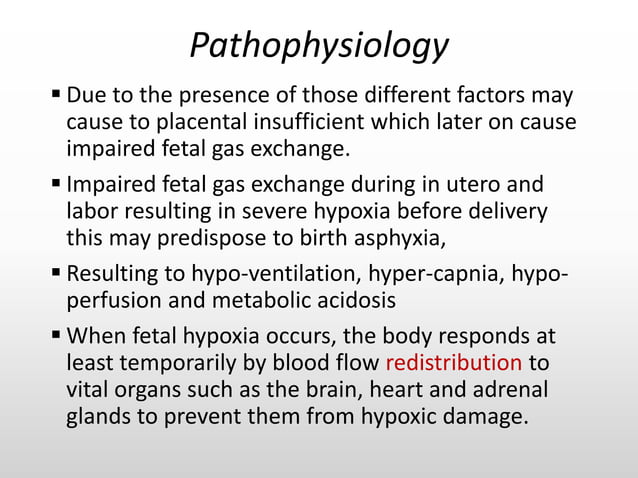 Birth asphyxia | PPTX