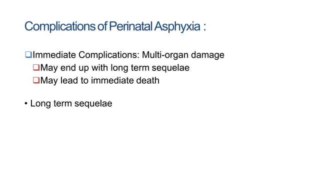 Birth Asphyxia.pptx | Pregnancy | Reproductive Health