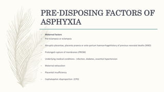 BIRTH ASPHYXIA. . | PPTX
