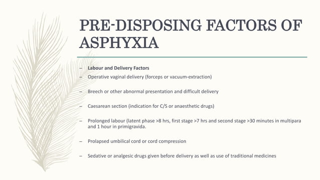 BIRTH ASPHYXIA. . | PPTX