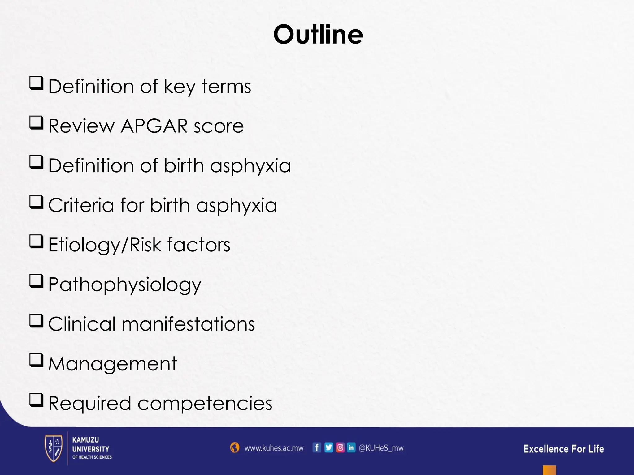 Birth_Asphyxia.. presented to midwifery students | PPTX