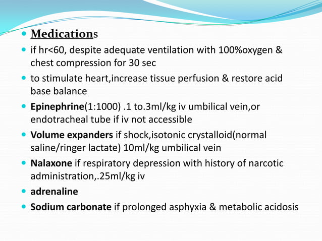 Birth asphyxia management | PPT