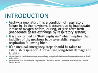 Birth asphyxiappt | PPTX