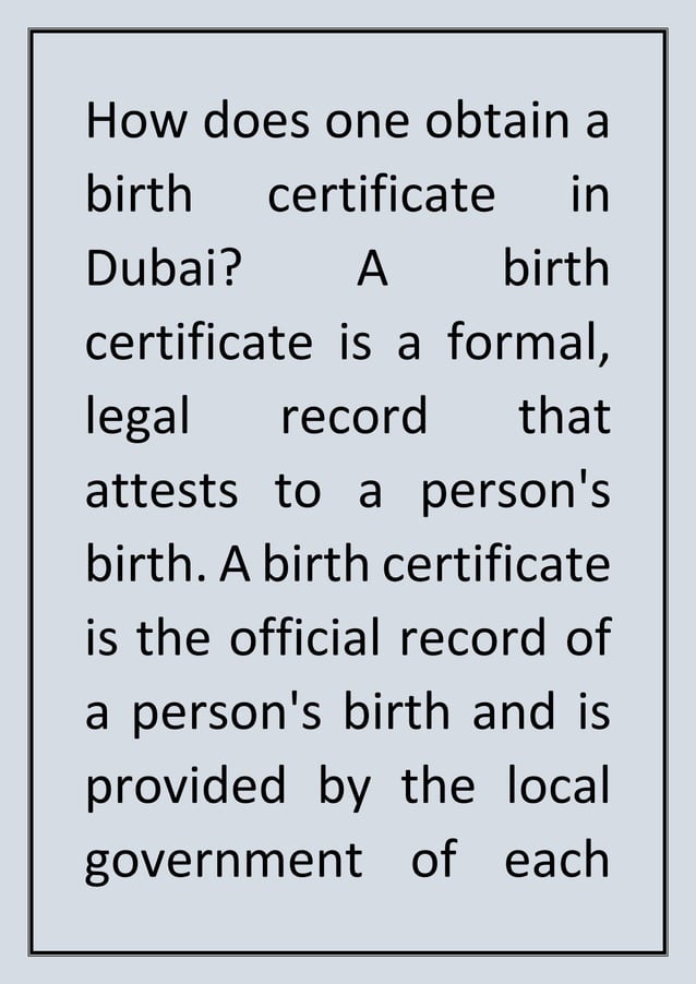 Birth Certificate attestation.pdf | Birth | Personal Celebrations ...