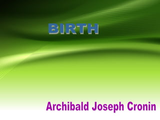 Birthchapter class xi | PPT
