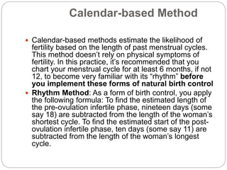 Birth control | PPTX