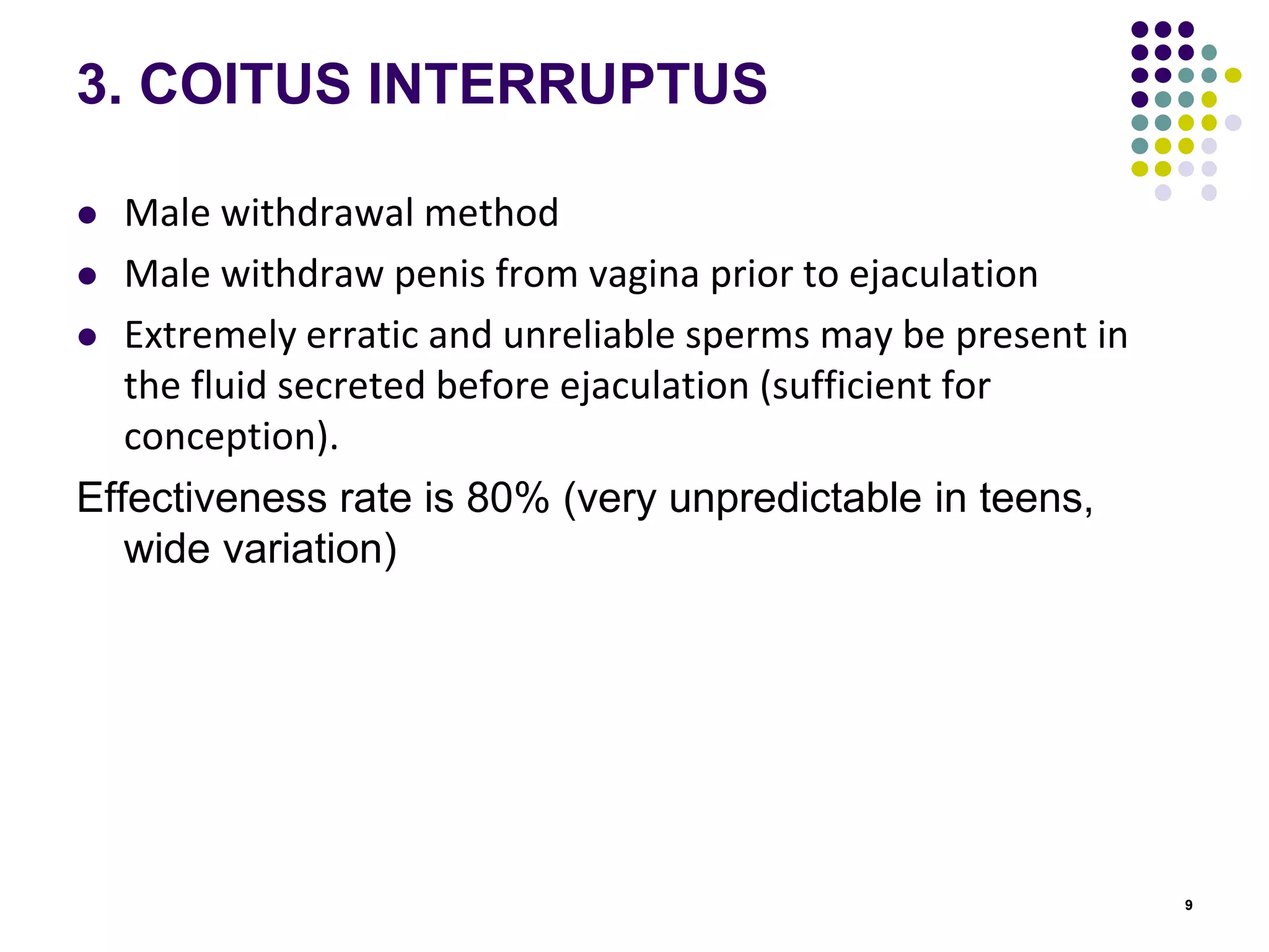 contraception/Birth control | PPTX