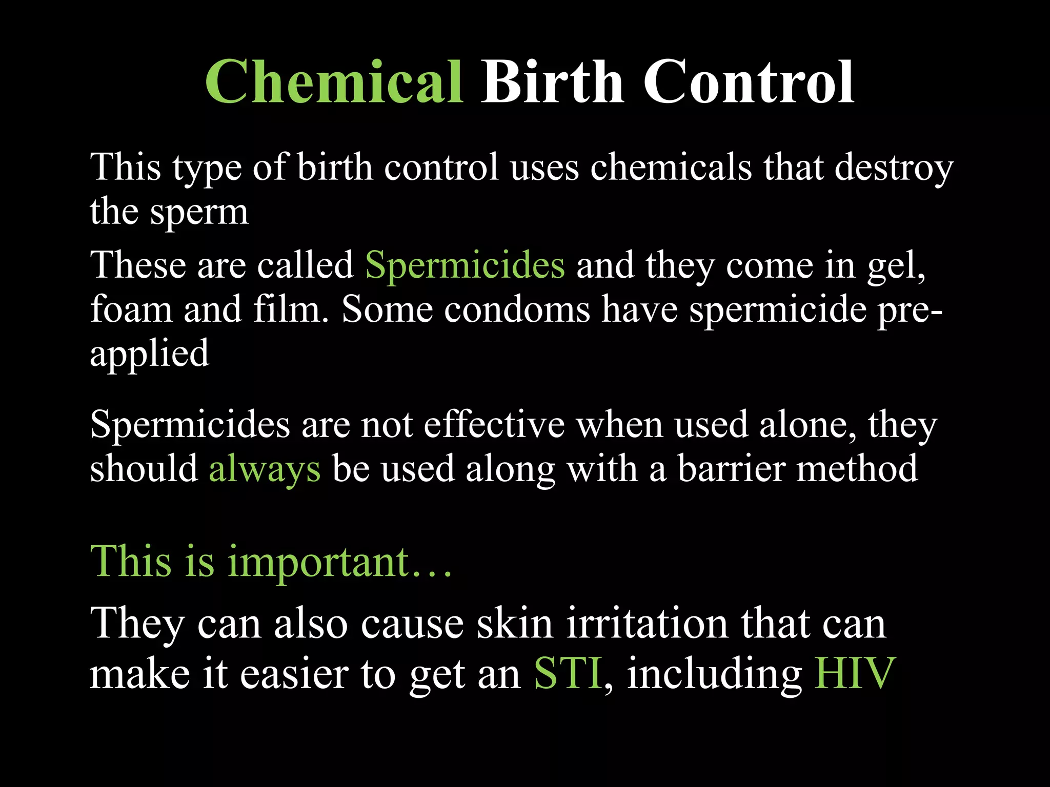 Birth Control 101 | PPTX