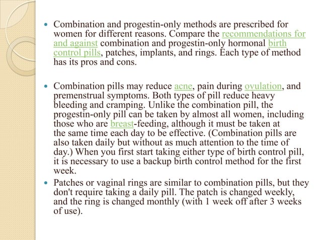 Birth control methods | PDF