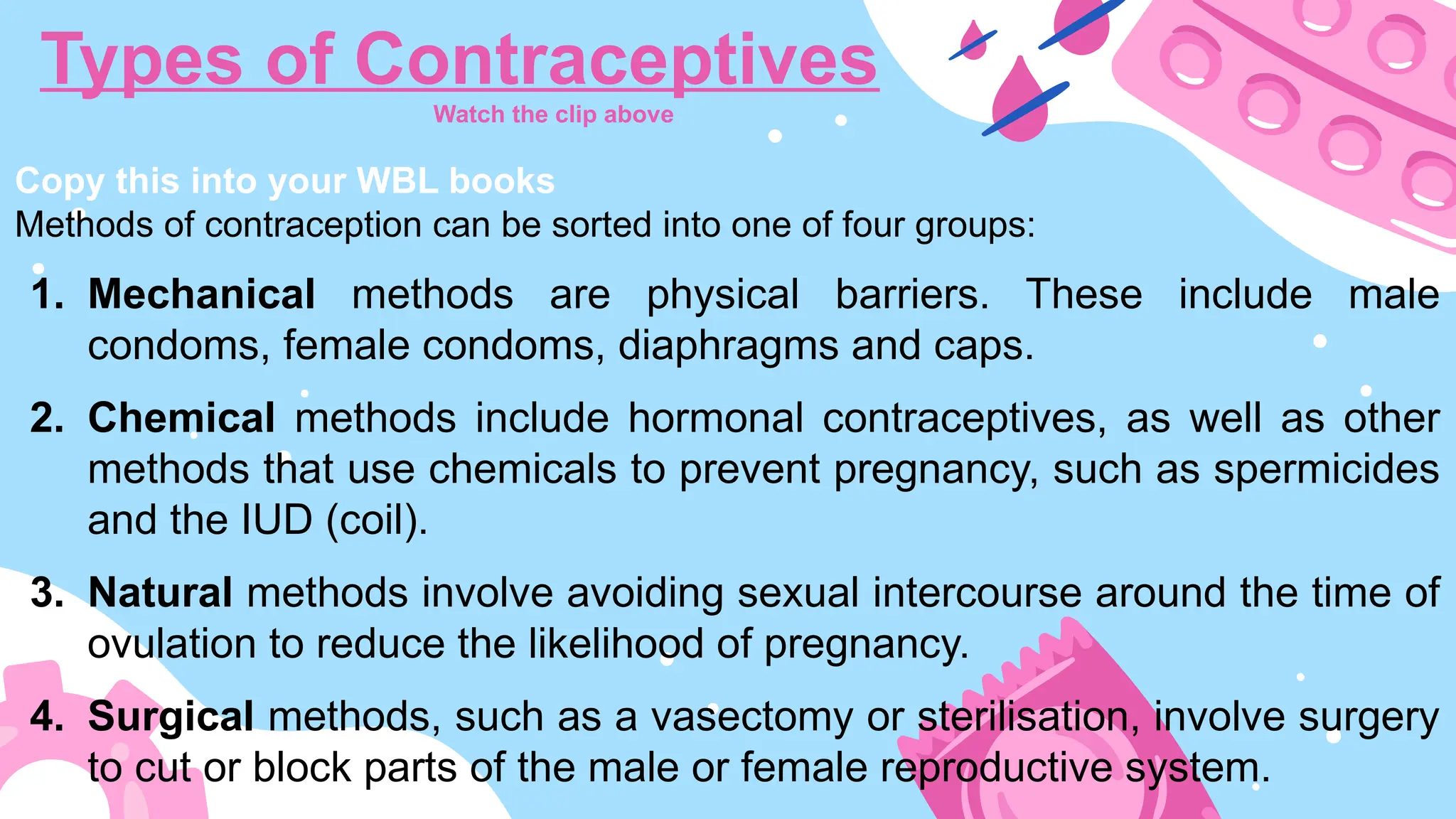 Birth Control Methods_Contraceptives.pptx | Free Download