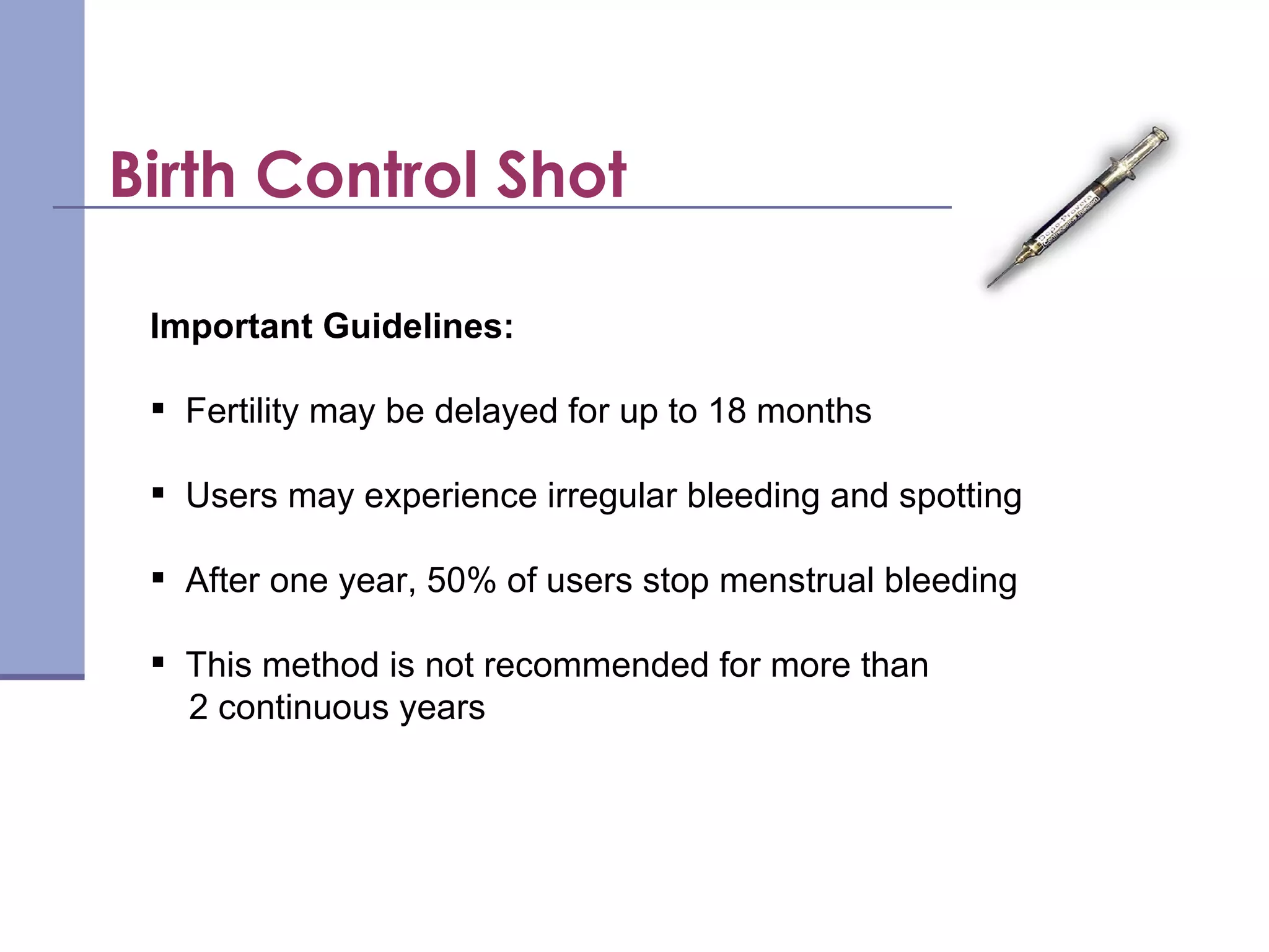 Birth Control Methods | PPT