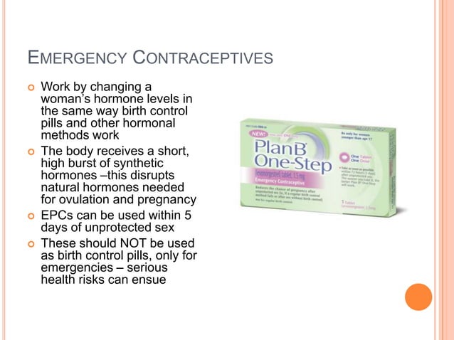 Birth Control | PPTX