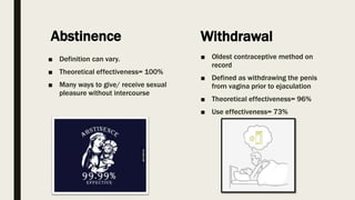 Birth Control | PPTX