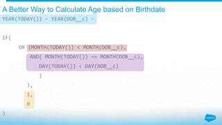 Fun with Date Functions, Formulas, and Birthdays | PPT