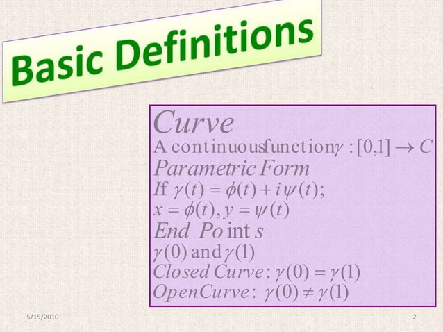 Transformation of Curves | PPT