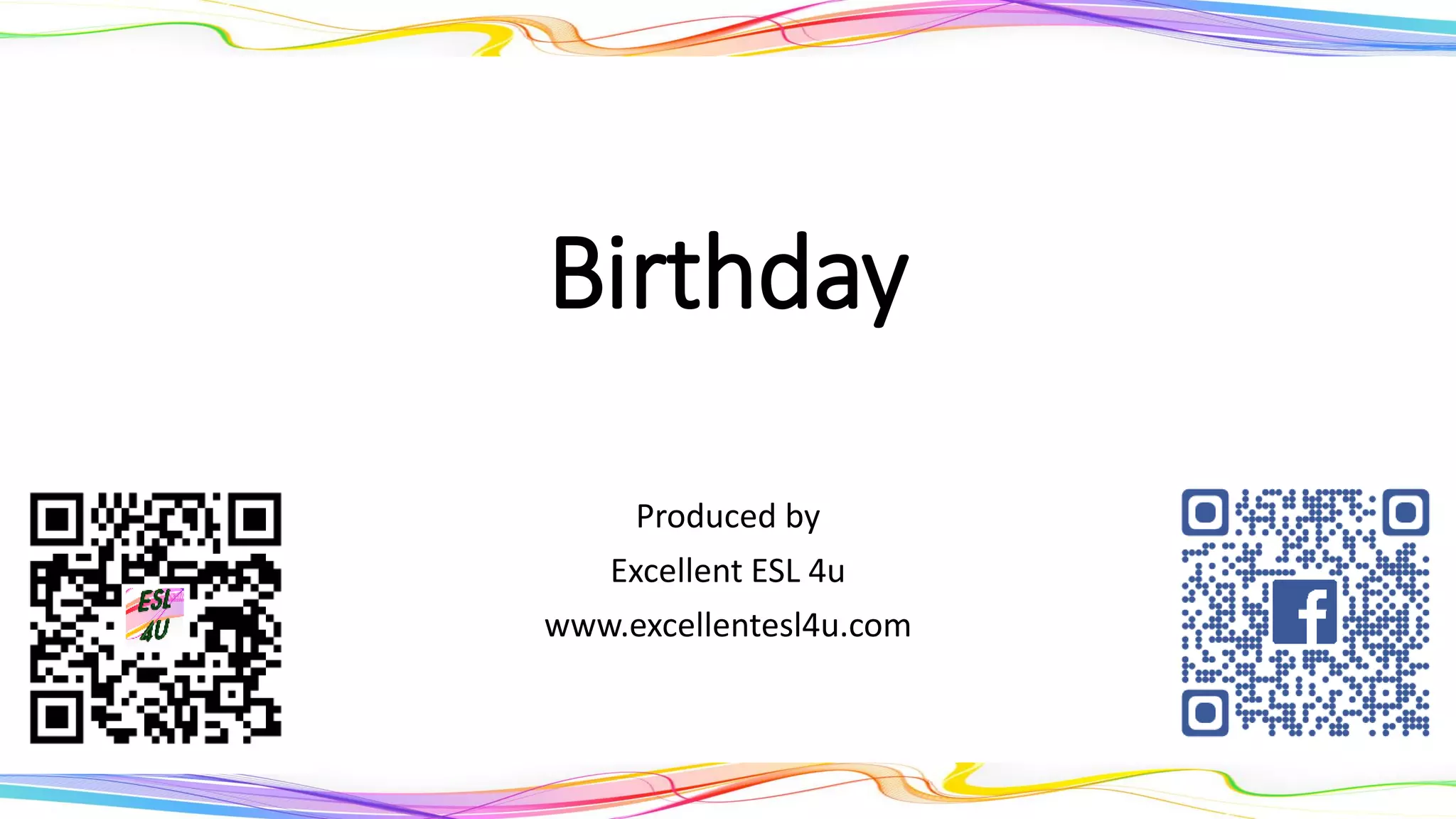 Birthday flashcards | PPT