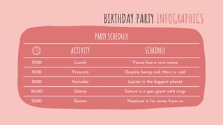 Birthday Party Infographics by Slidesgo.pptx
