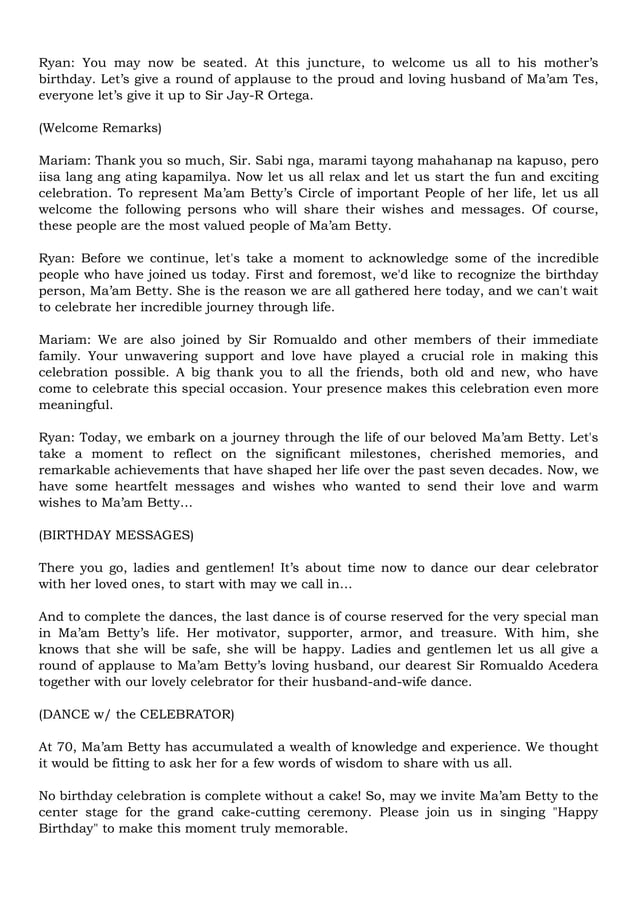 Birthday Script of a 70th Grandfather.docx