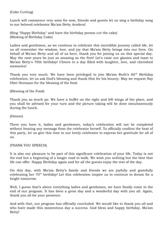 Birthday Script of a 70th Grandfather.docx