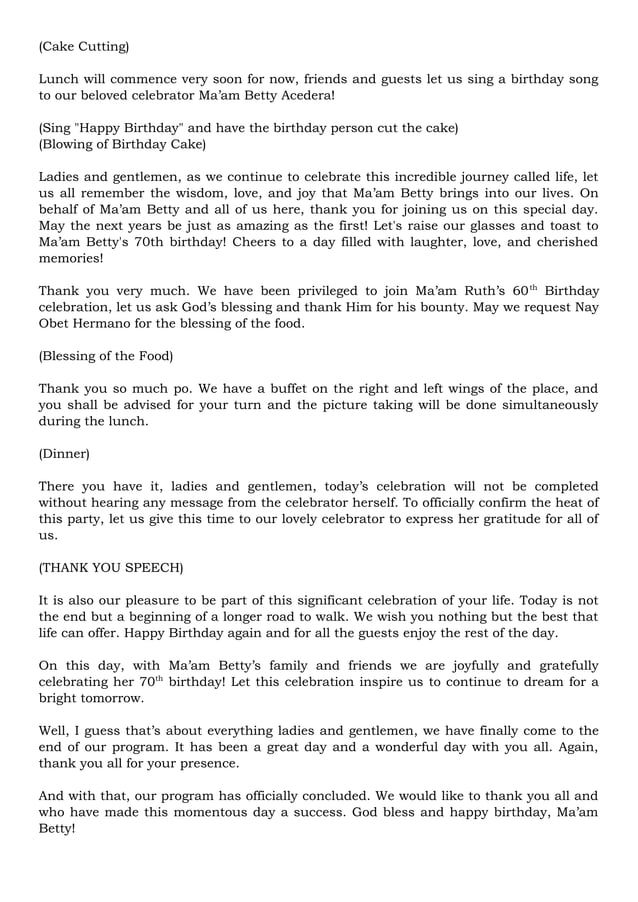 Birthday Script of a 70th Grandfather.docx