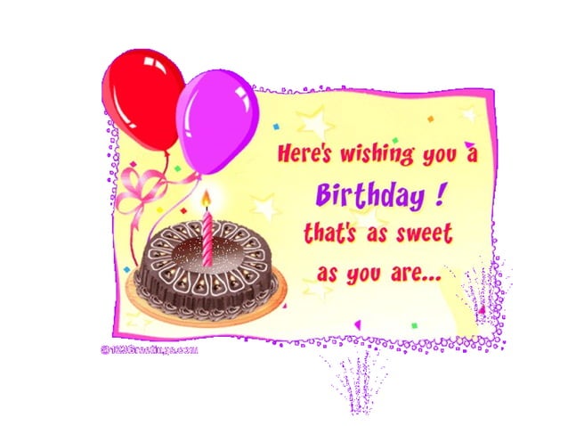 Birthday Wishes PPT Birthday Wishes PPT