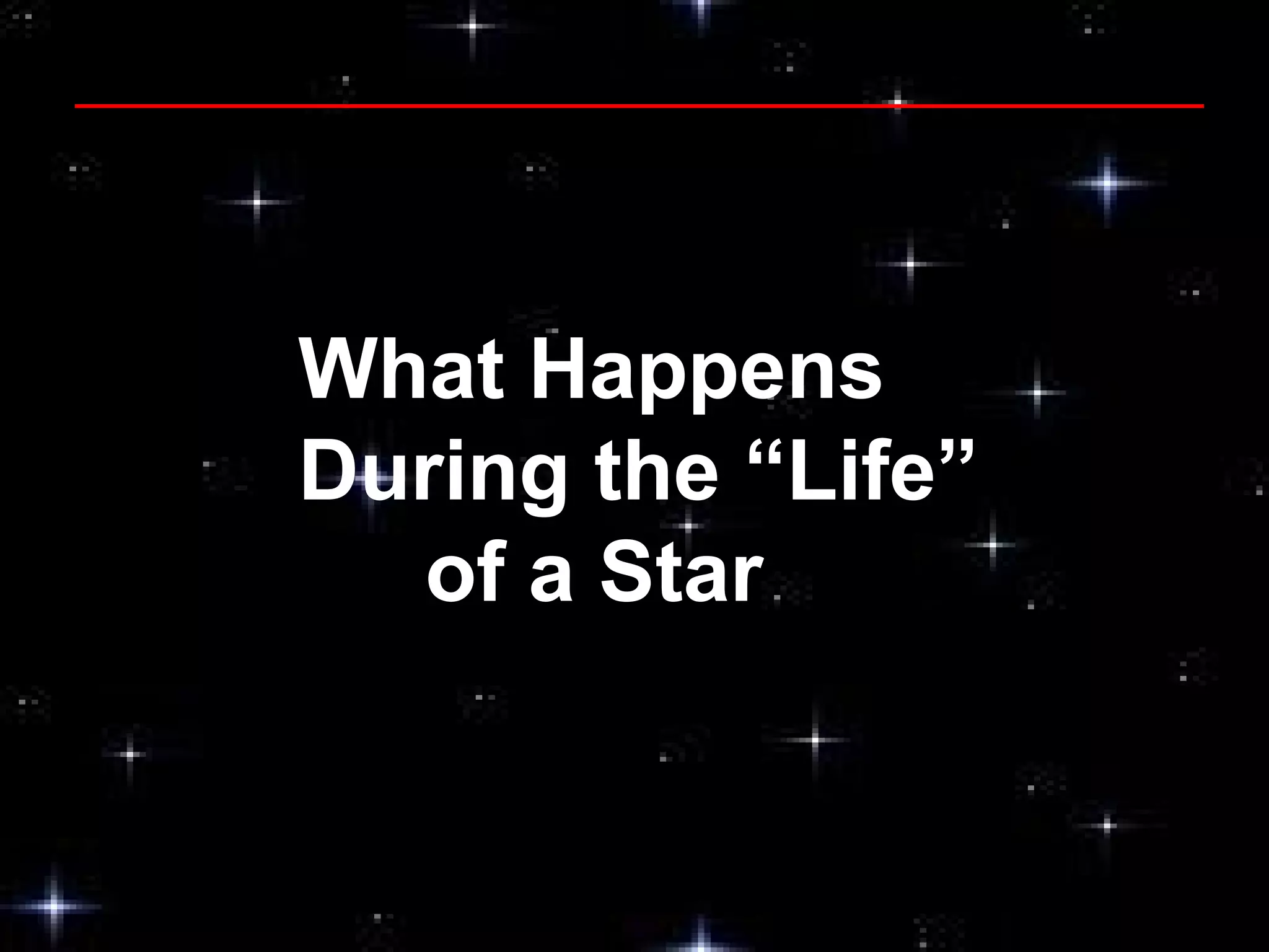 Birth & death of stars (teach) | PPT