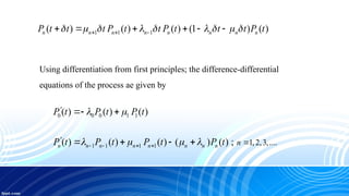 BIRTH DEATH PROCESS in Stochastic Process | PPTX