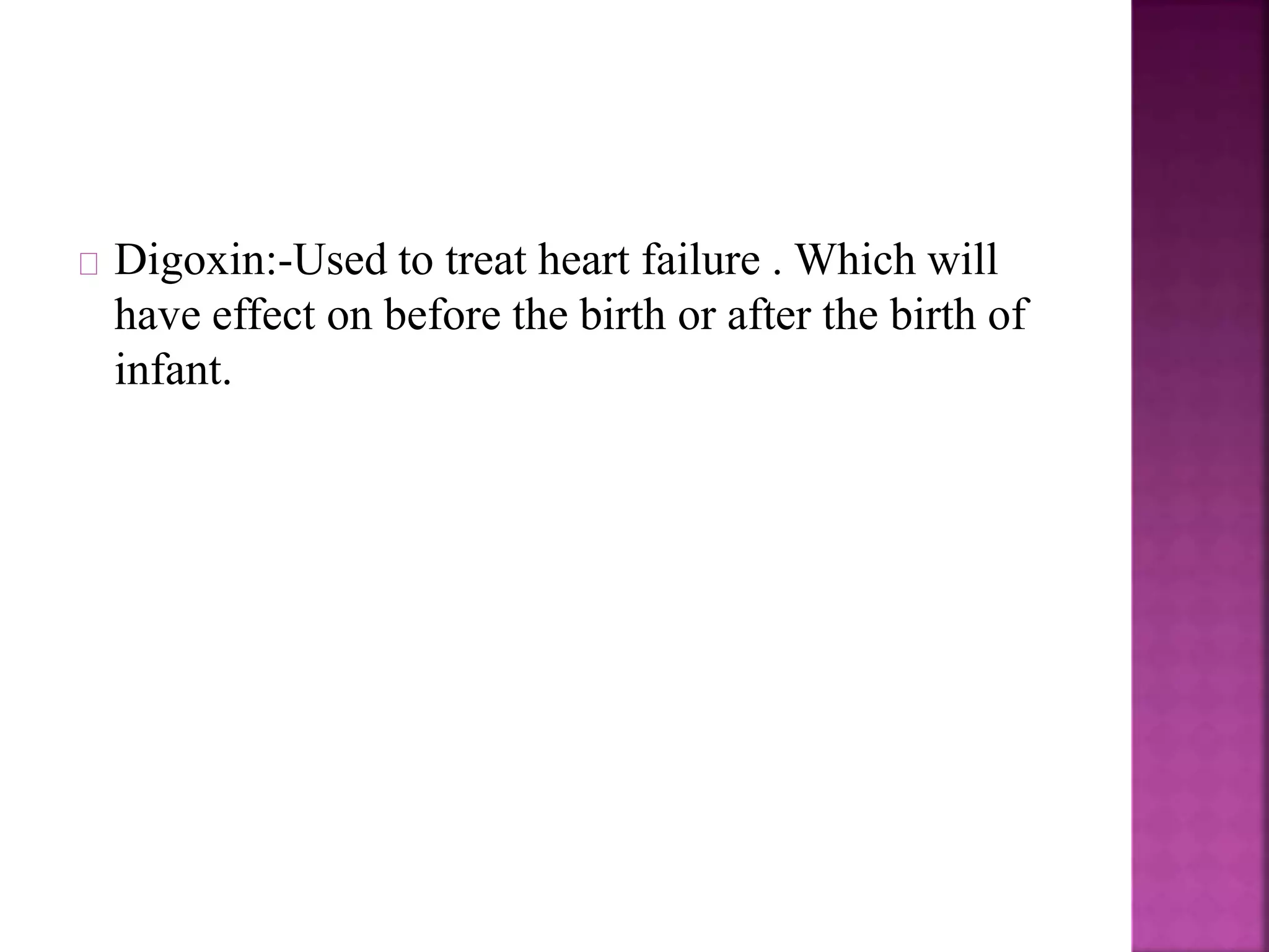 Birth defect due to drugs | PPTX