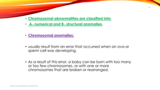 Birth defects | PPTX