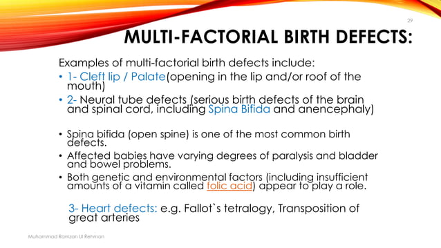 Birth defects | PPT
