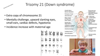 Birth defects and prenatal diagnosis | PPTX