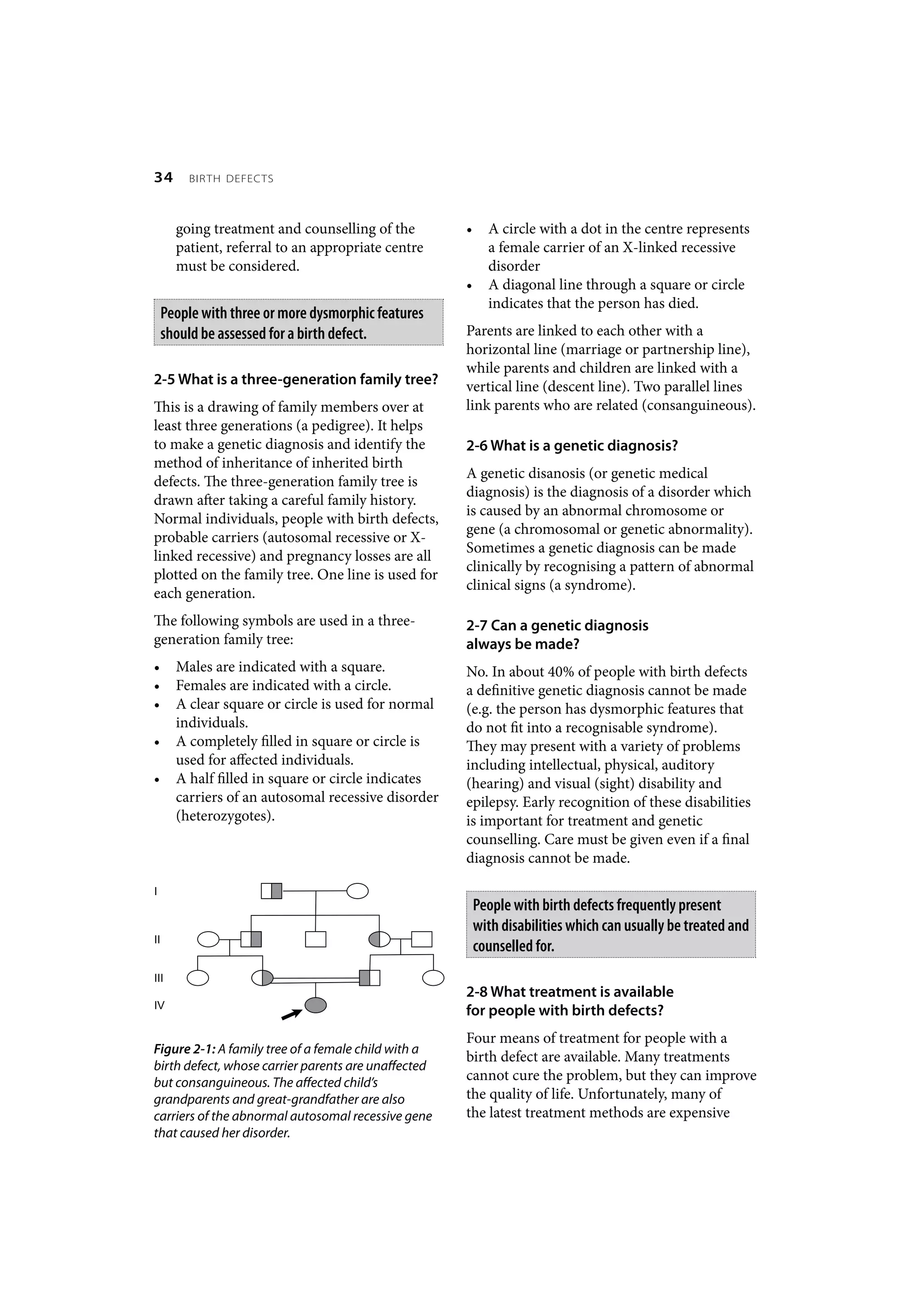 Birth Defects: Care, preventing and counselling | PDF