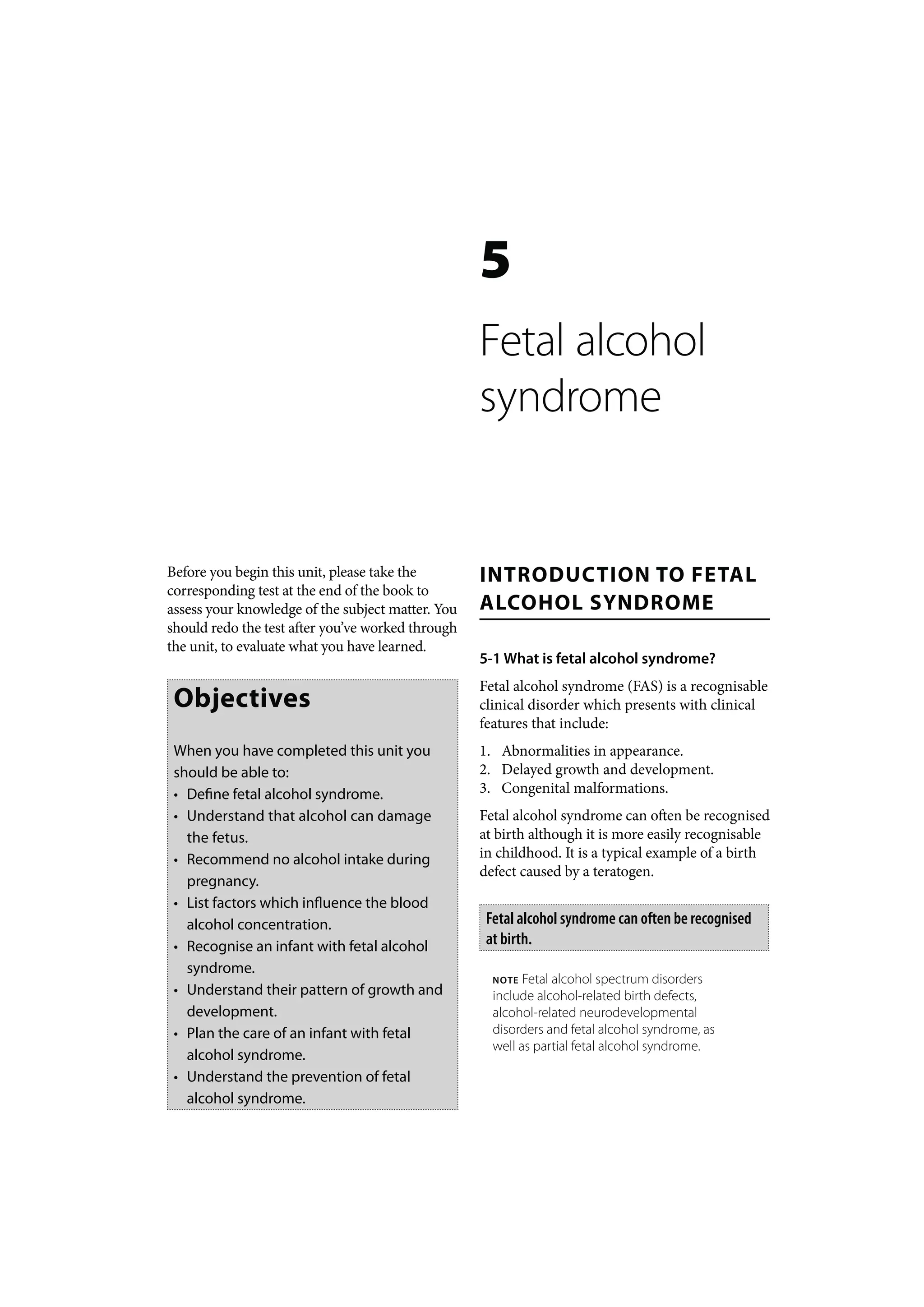 Birth Defects: Fetal alcohol syndrome | PDF