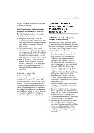 Birth Defects: Fetal alcohol syndrome | PDF