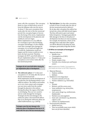 Birth Defects: Introduction to birth defects | PDF