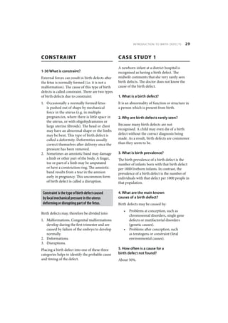 Birth Defects: Introduction to birth defects | PDF