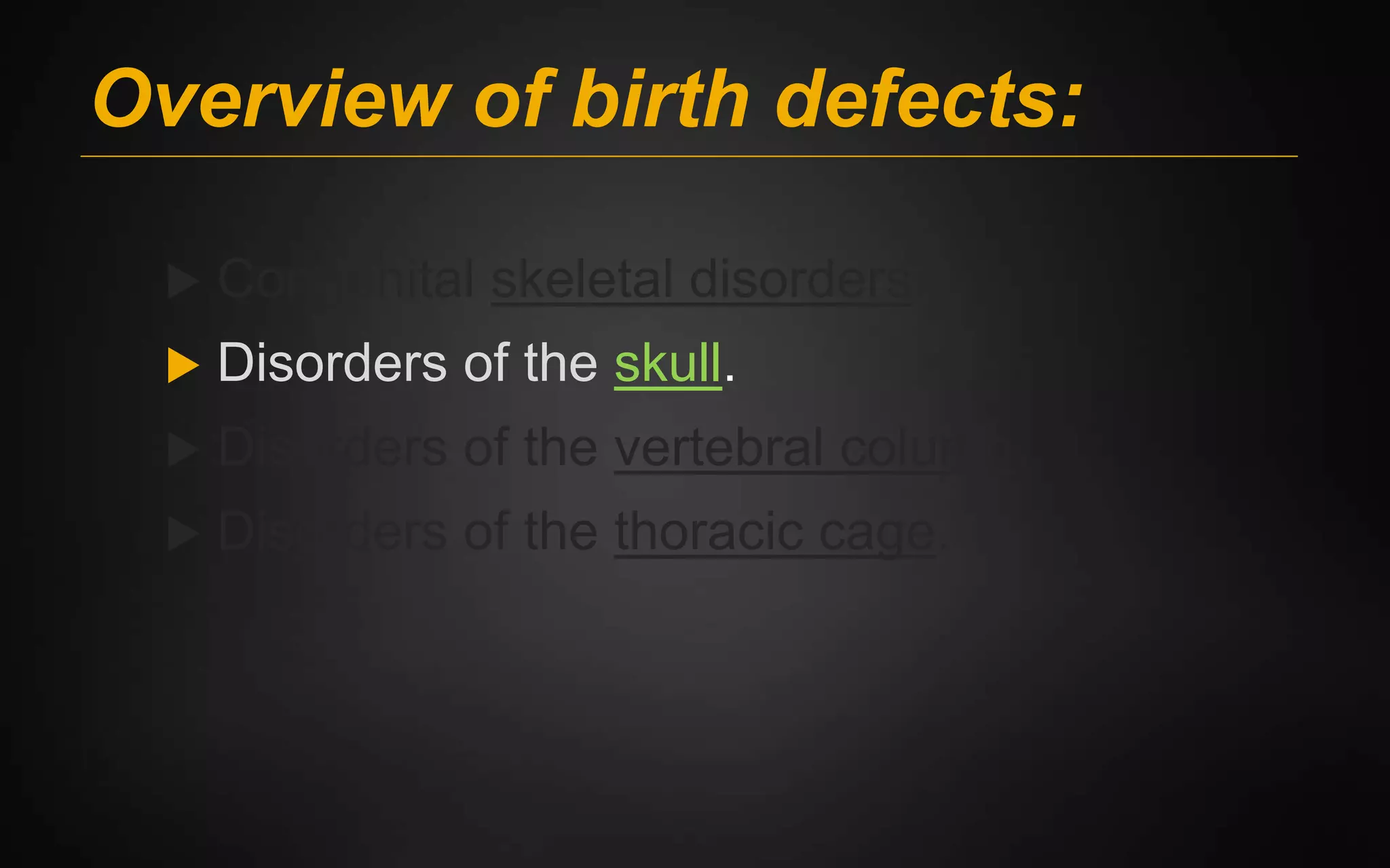 Birth Defects | PPTX