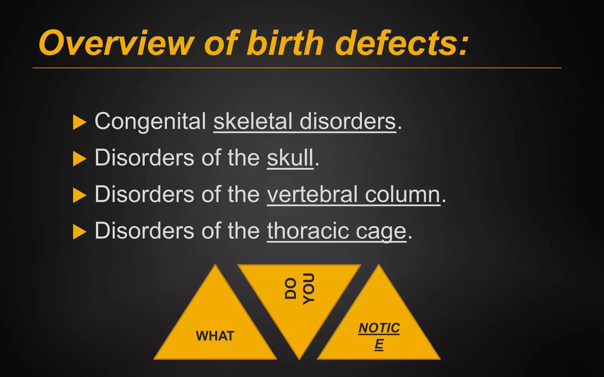 Birth Defects | PPTX