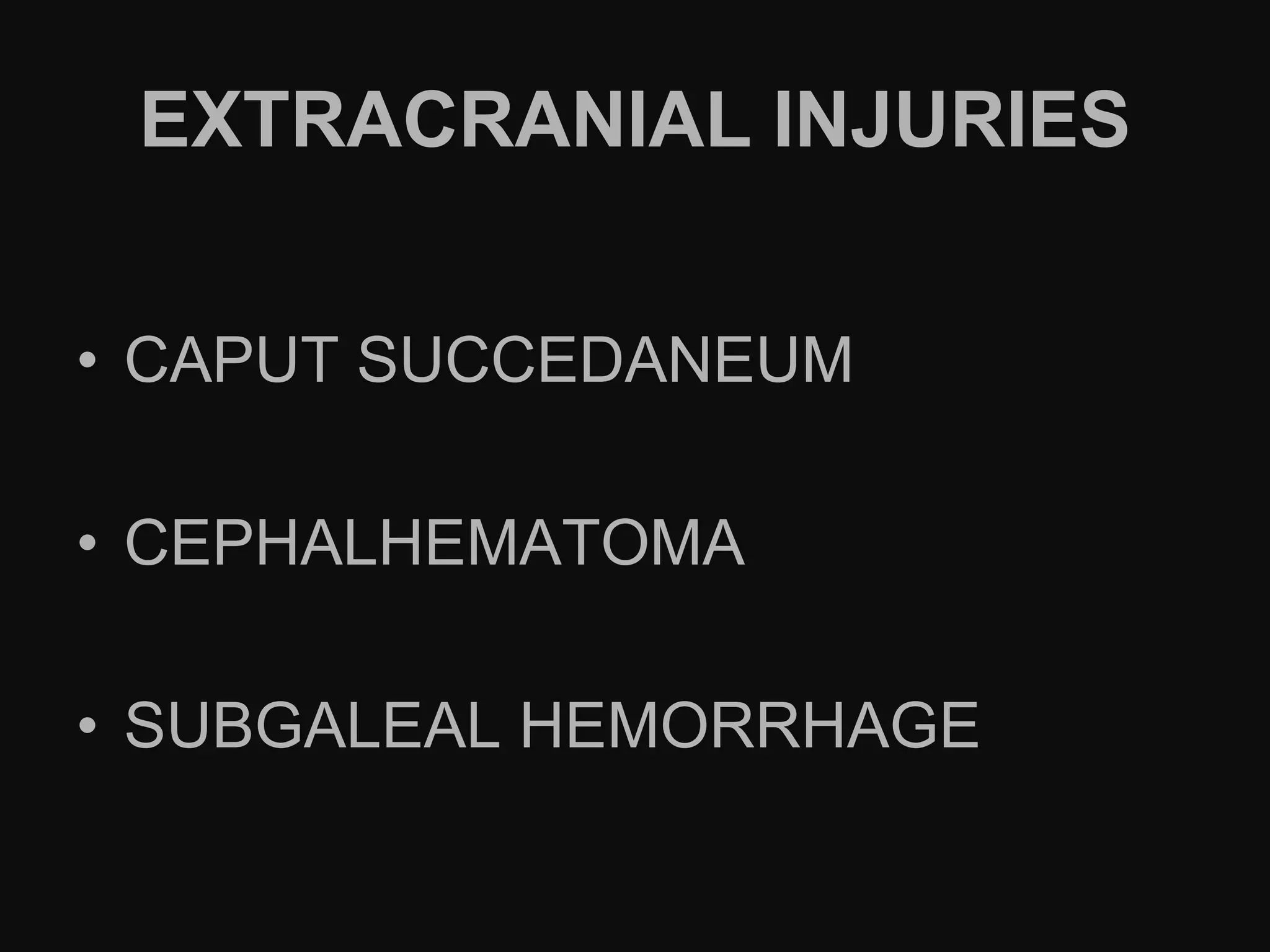 Birth injuries | PPTX