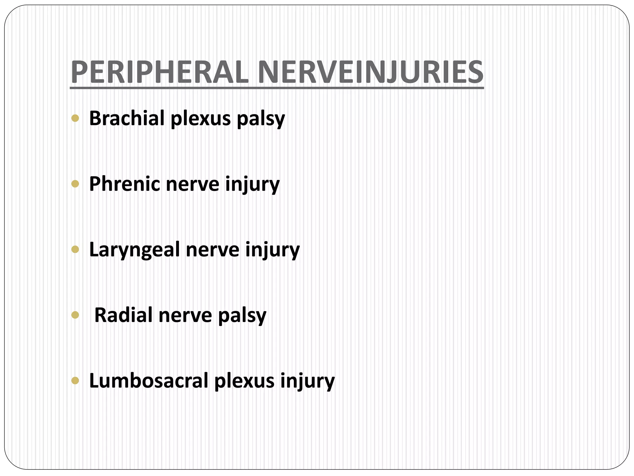 Birth injuries | PPTX