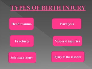 Birth injuries | PPTX