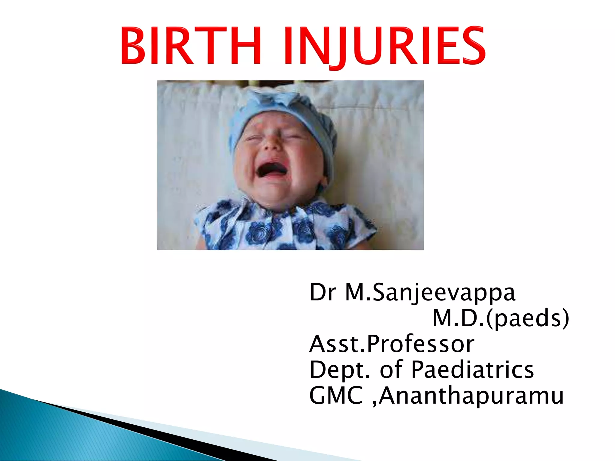 Birth injuries | PDF
