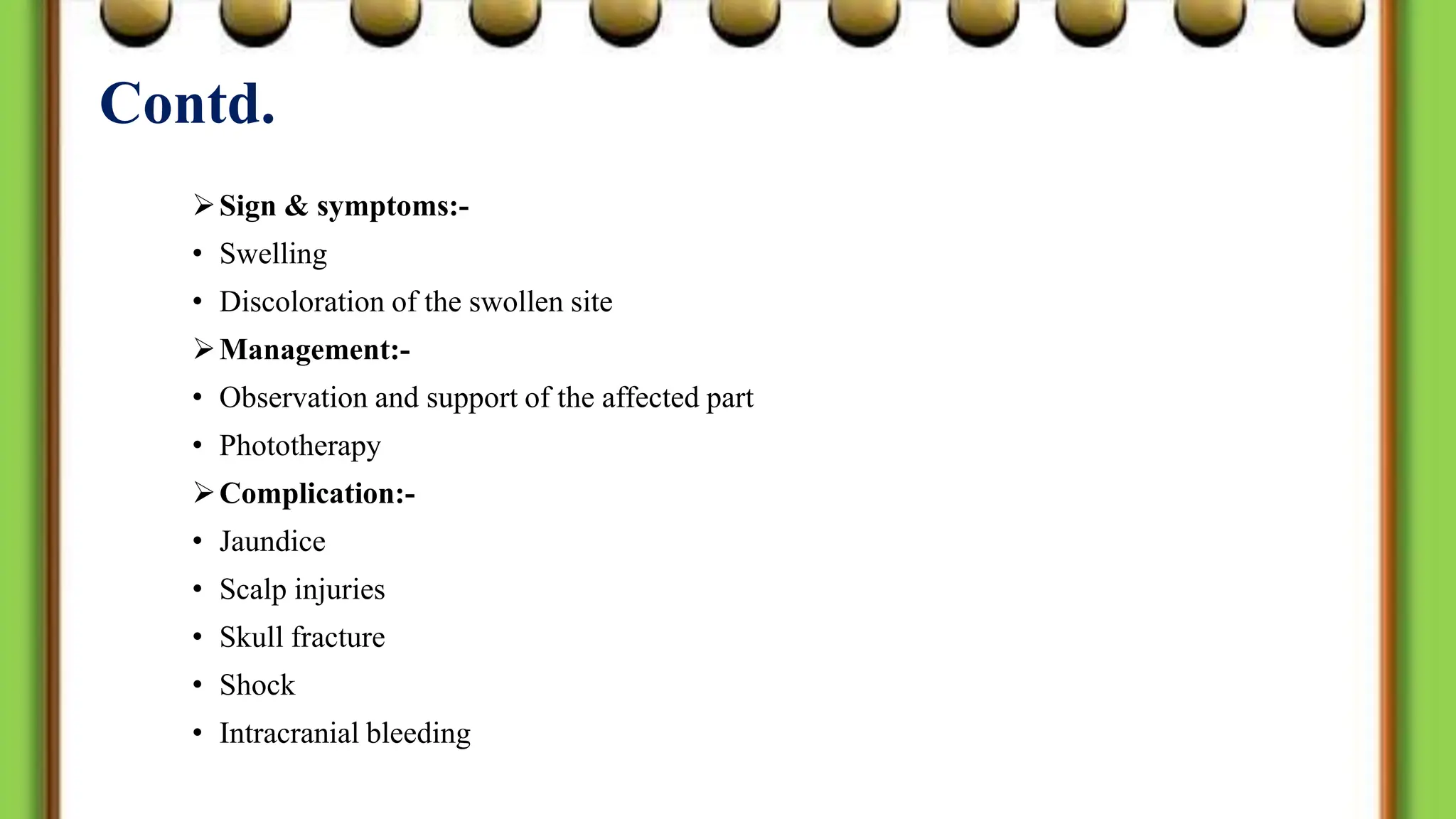 birth injuries. by Preeti Kulshrestha MSc. nursing final year pptx | PPT