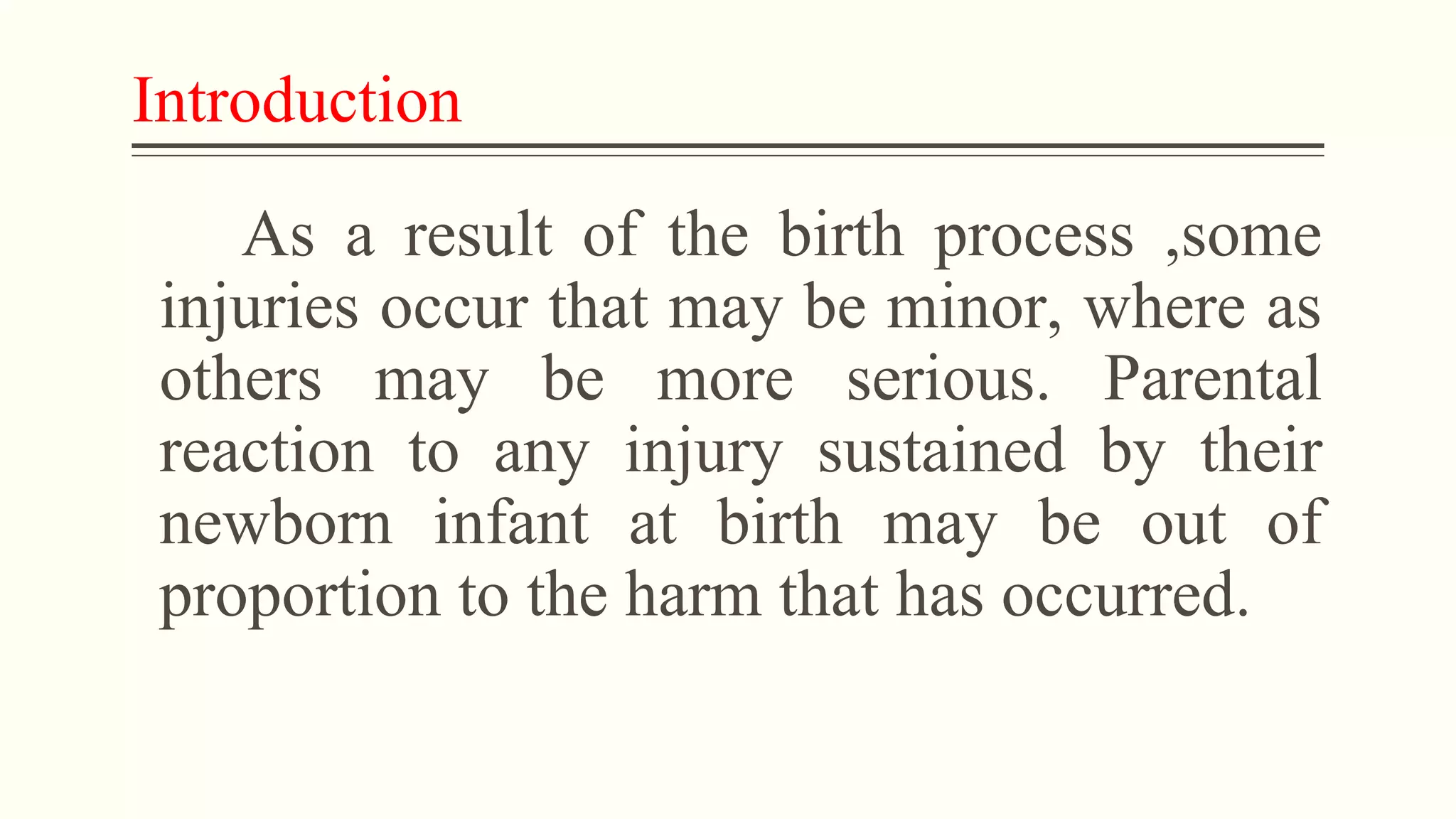 Birth injury | PPT